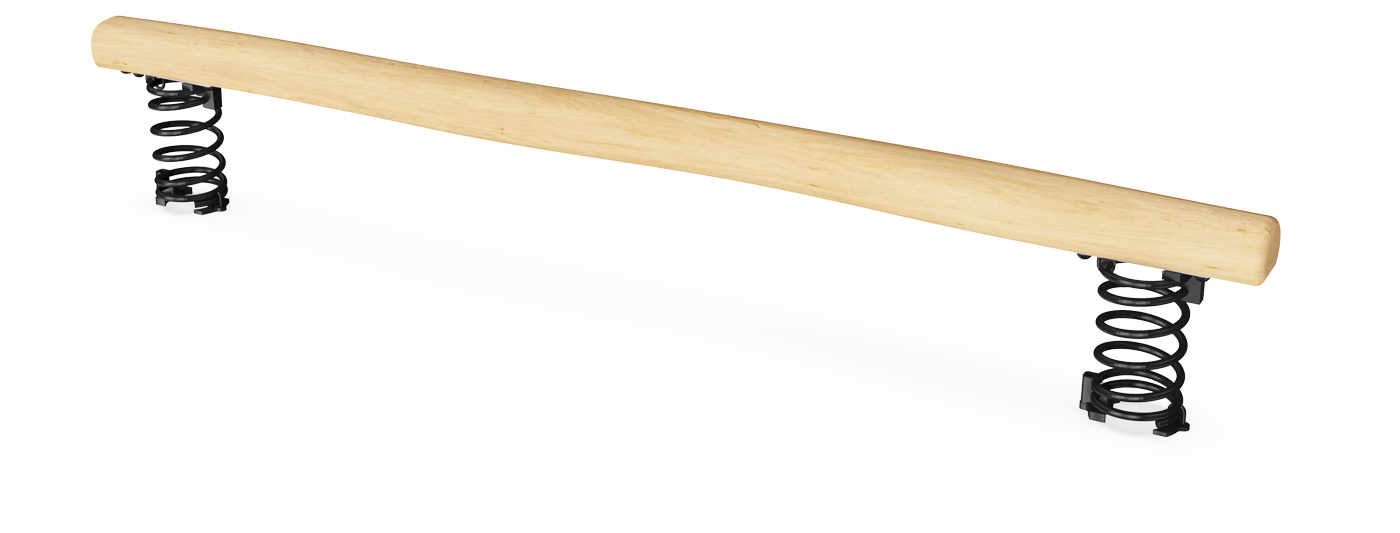 BALANCE BEAM ON SPRINGS