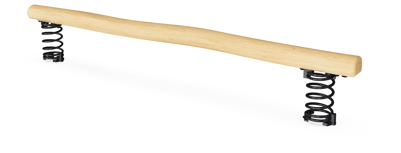 BALANCE BEAM ON SPRINGS