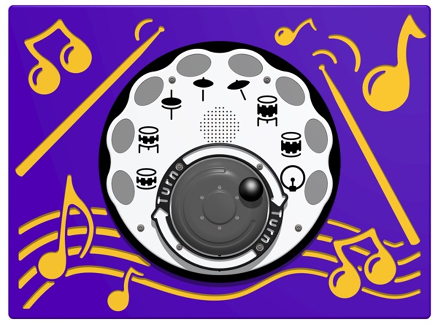 RotoGen PlayTronic Drums Musical Play Panel