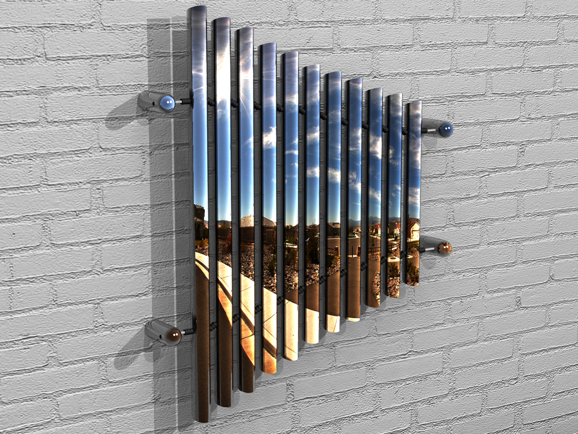 Mirror Chimes | Outdoor Playground Equipment For Children