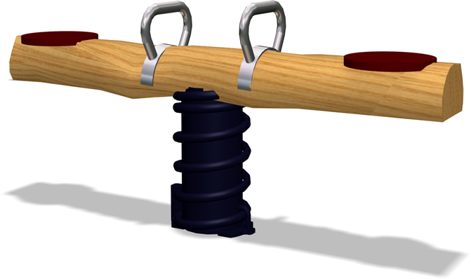 Double Springer | NZ Natural Playground Equipment | Browse