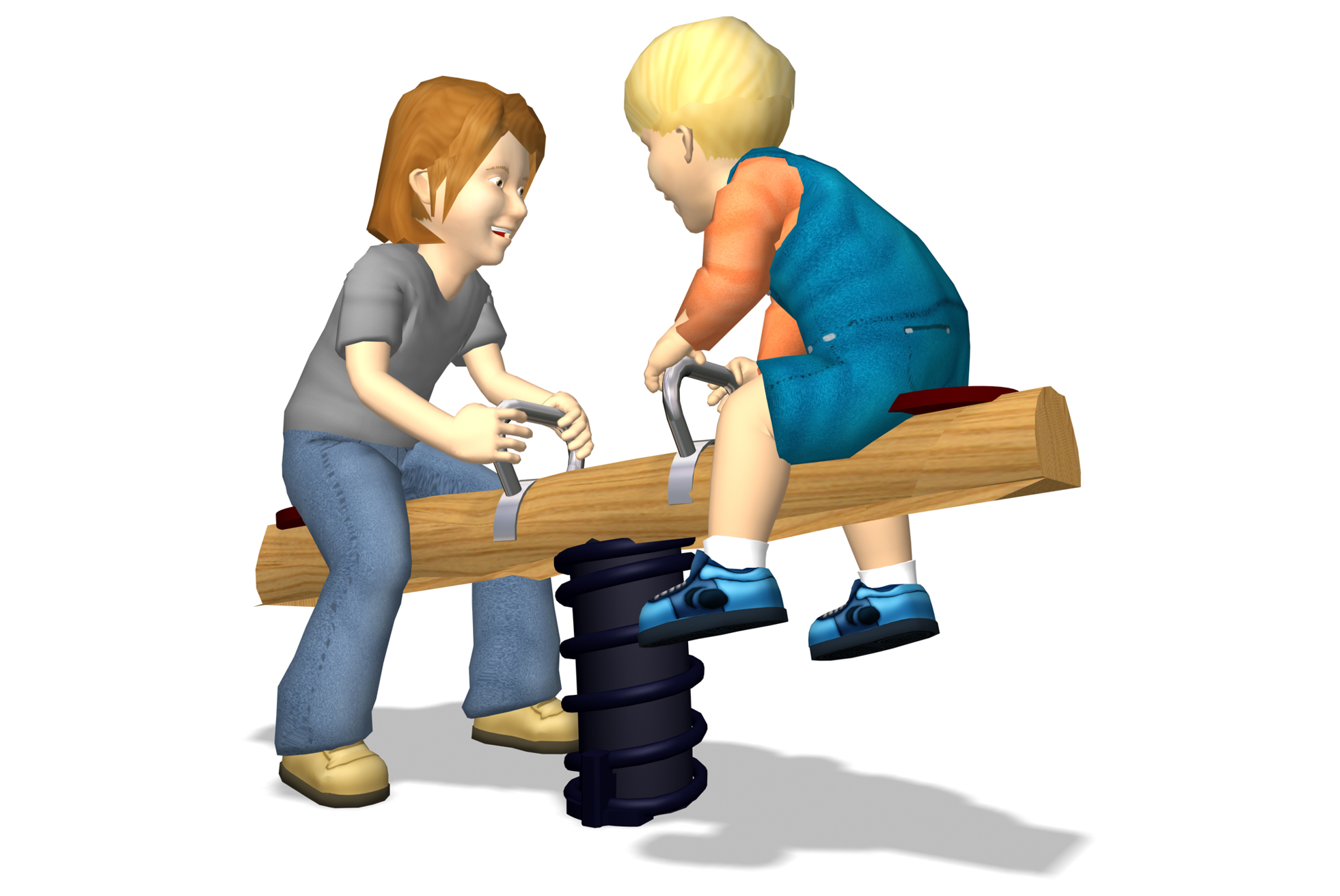 Double Springer | NZ Natural Playground Equipment | Browse