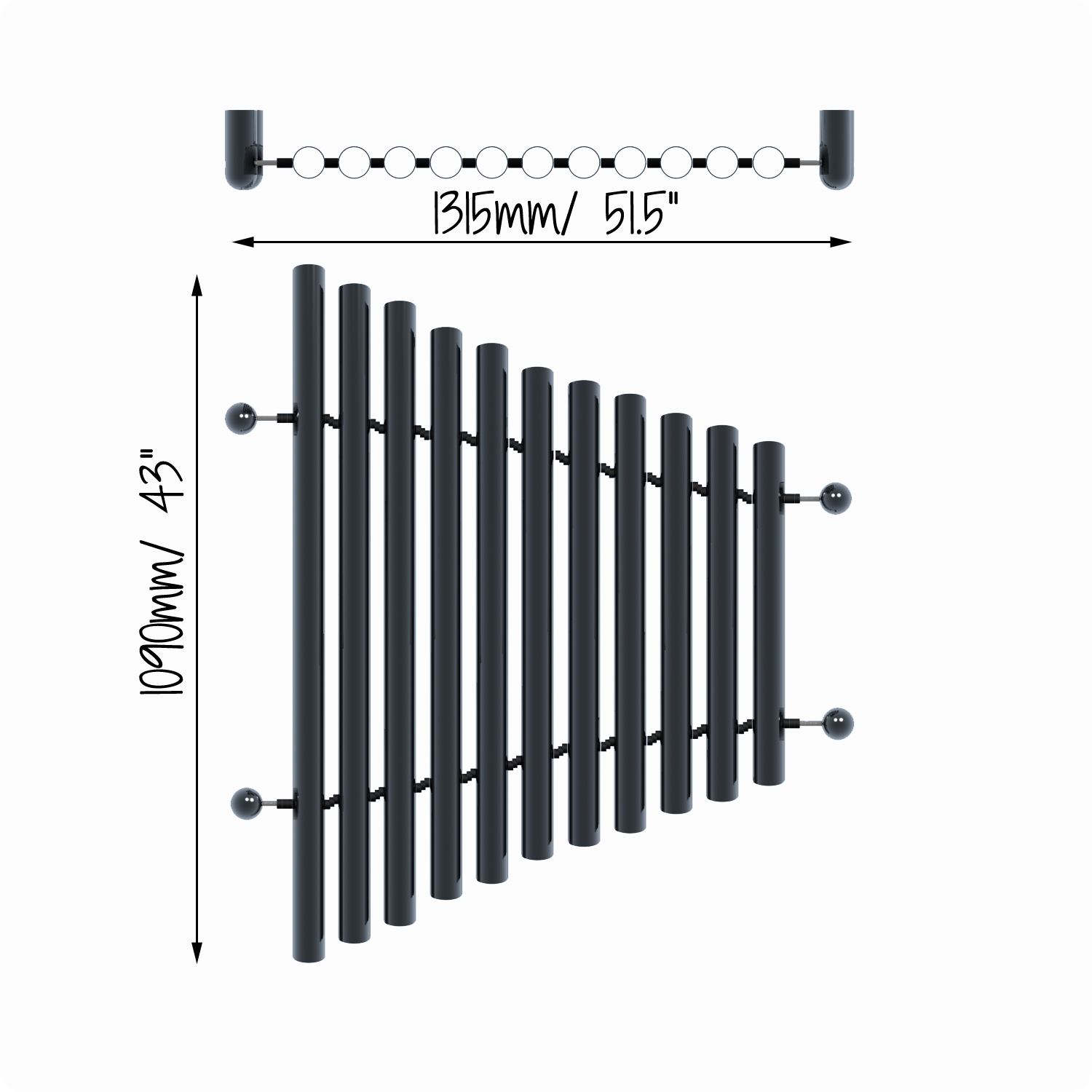 Mirror Chimes | Outdoor Playground Equipment For Children